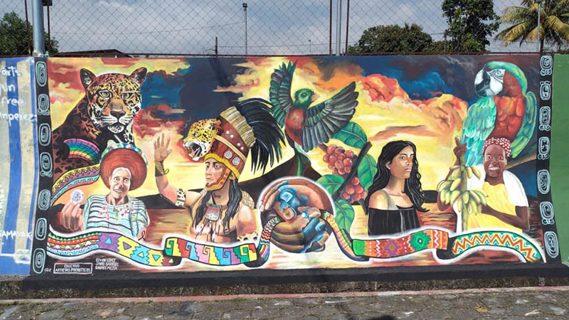 Mural de Samayac - Guatemala GT
